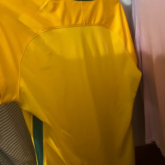 Nike | Tops | Yellow Brazil Soccer Jersey | Poshmark